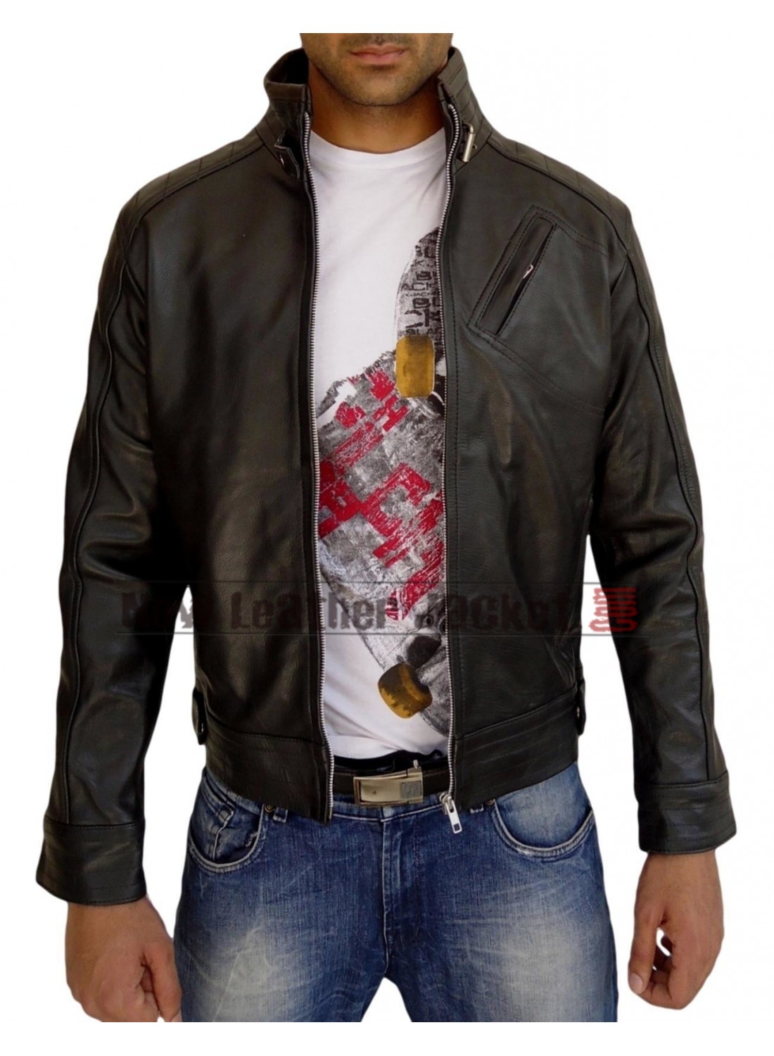 Jeremy Renner Bourne Legacy Leather Jacket